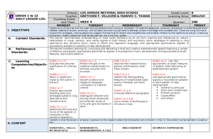 Cupid AND Psyche - LESSON PLAN - A Detailed Lesson Plan in English 10 ...