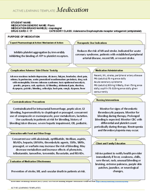 drug dossage drug cards for #48 Gabapentin - STUDENT NAME: David Bai ...