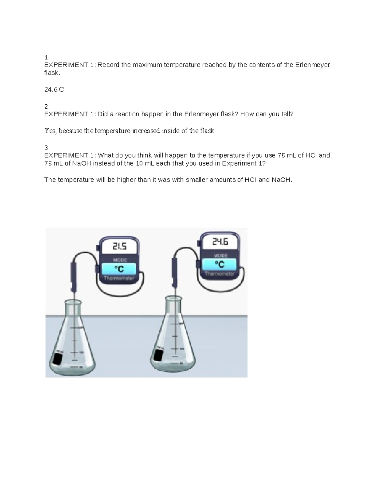 Introduction to Lab Simulations Worksheet - 1 EXPERIMENT 1: Record the ...