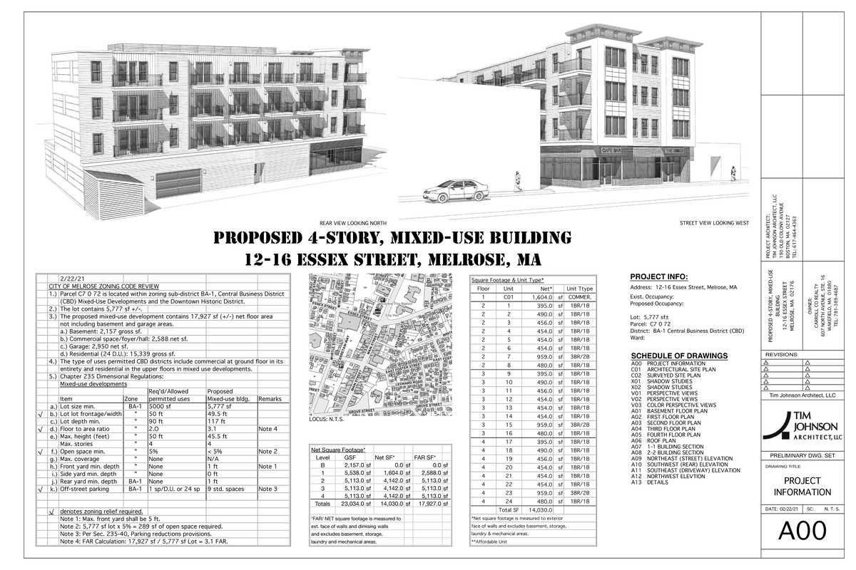 2 - updated architectual designs - SCHEDULE OF DRAWINGS A C C X X V V V ...