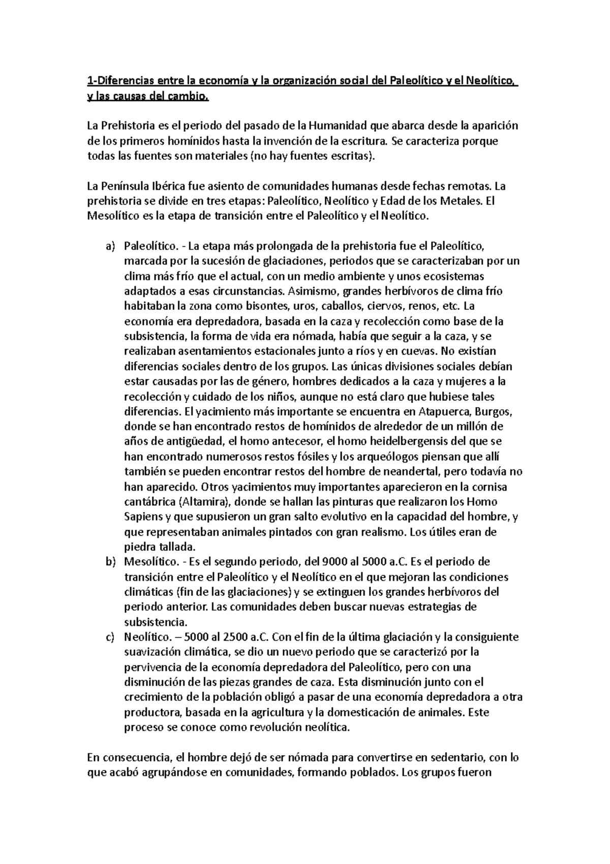 Estandar 1 Historia - uvuvuvuv. huvjvjv - 1 -Diferencias entre la ...