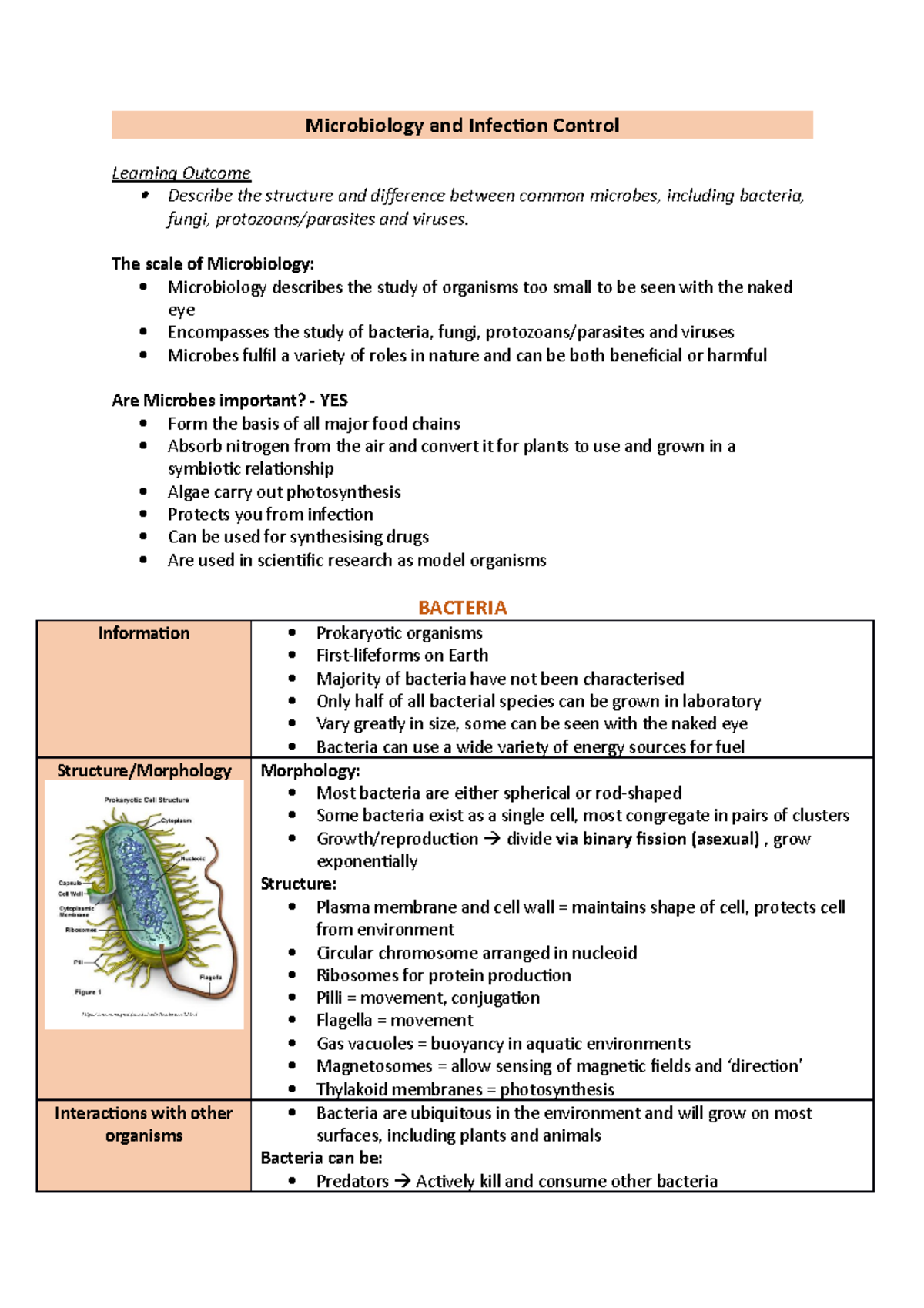 Microbiology and Infection Control[ 80] - Microbiology and Infection ...