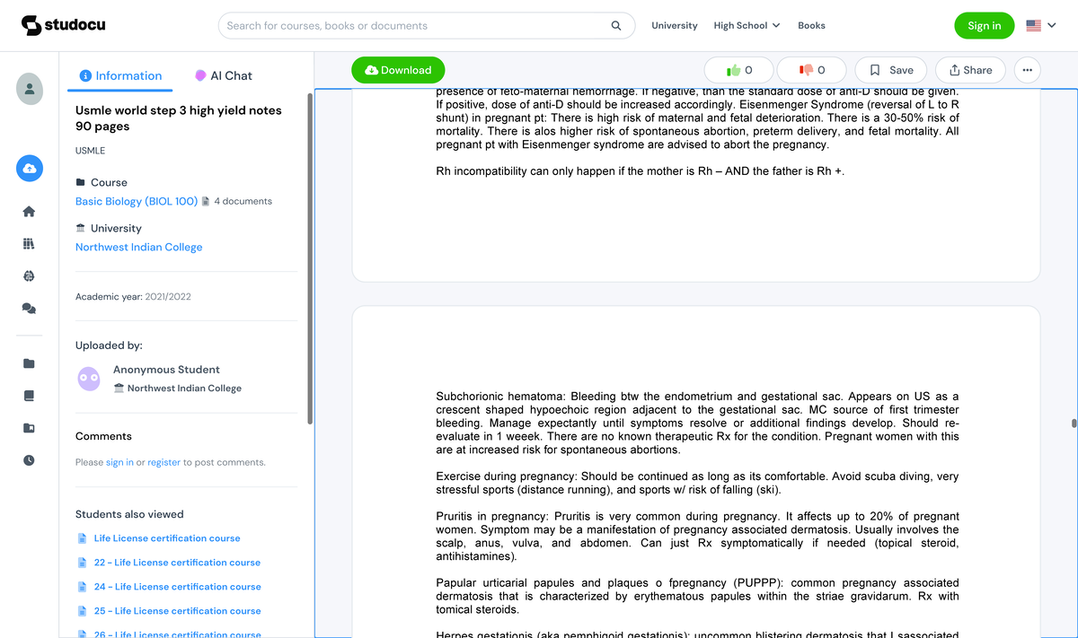 Usmle world step 3 high yield notes 90 pages - Biostats Hazards Ratio ...