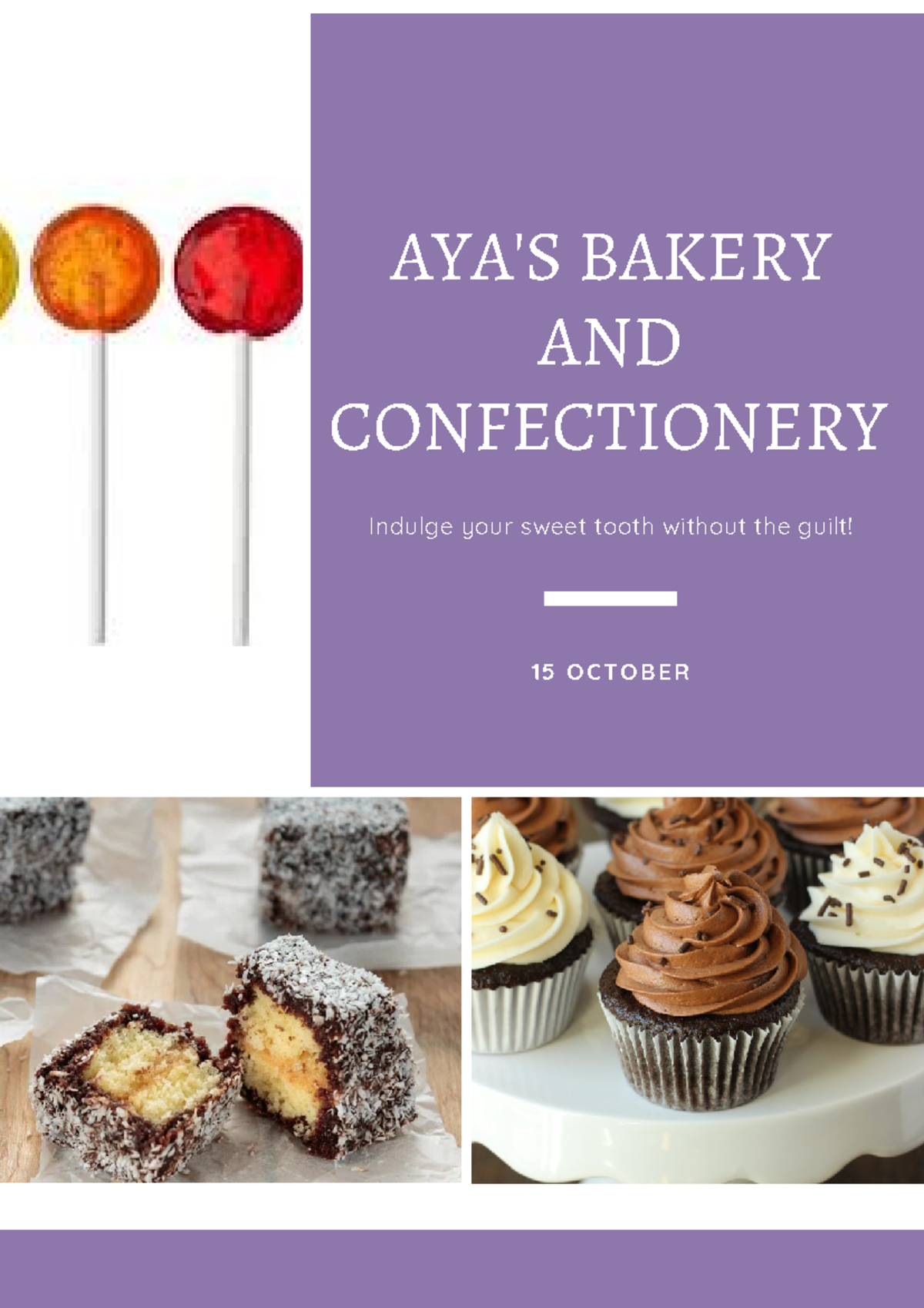 Aya's bakery and confectionery - AYA'S BAKERY AND CONFECTIONERY Indulge ...