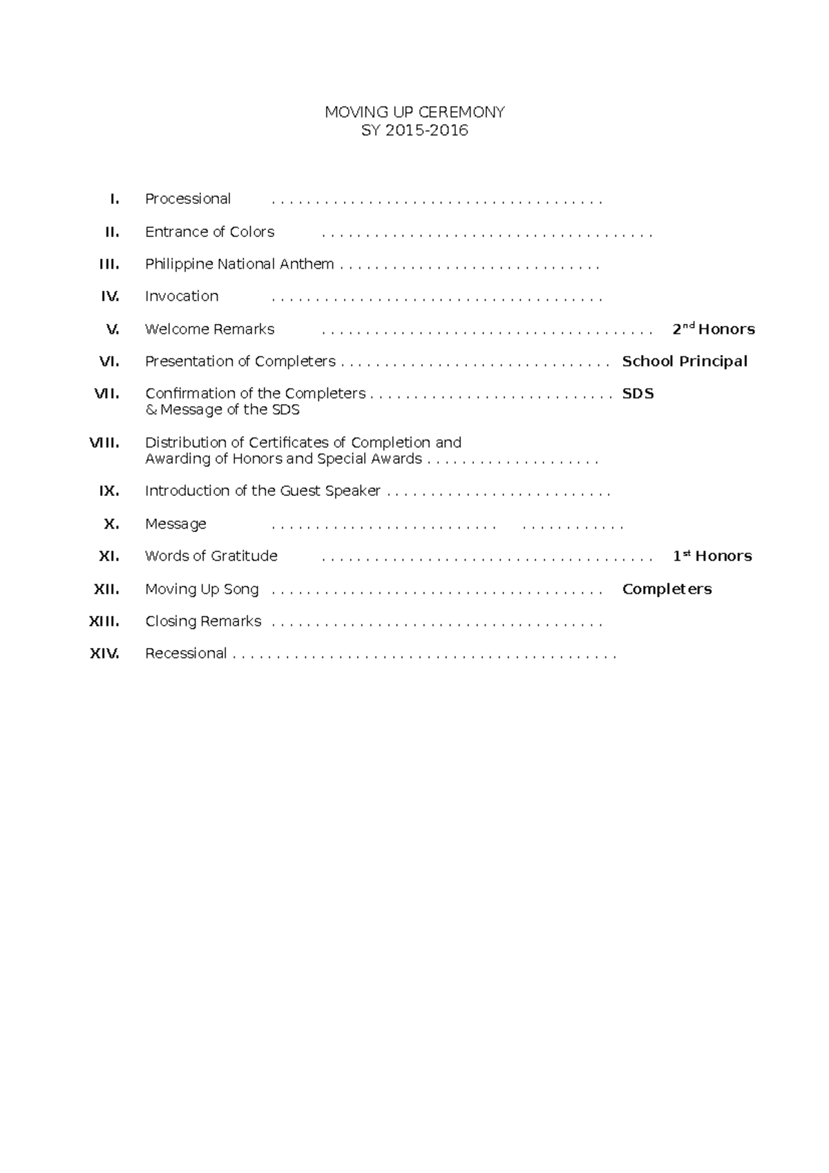 Moving-Up1 - SAMPLE OF ANNOTATIONS - MOVING UP CEREMONY SY 2015- I ...