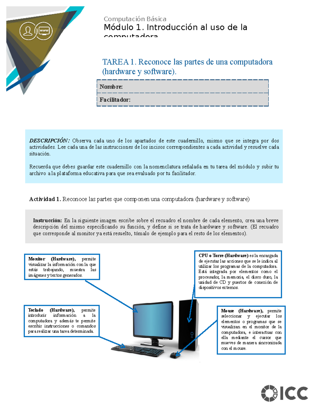 Tarea Módulo 1 - Lorem Ipsum is simply dummy text of the printing and ...
