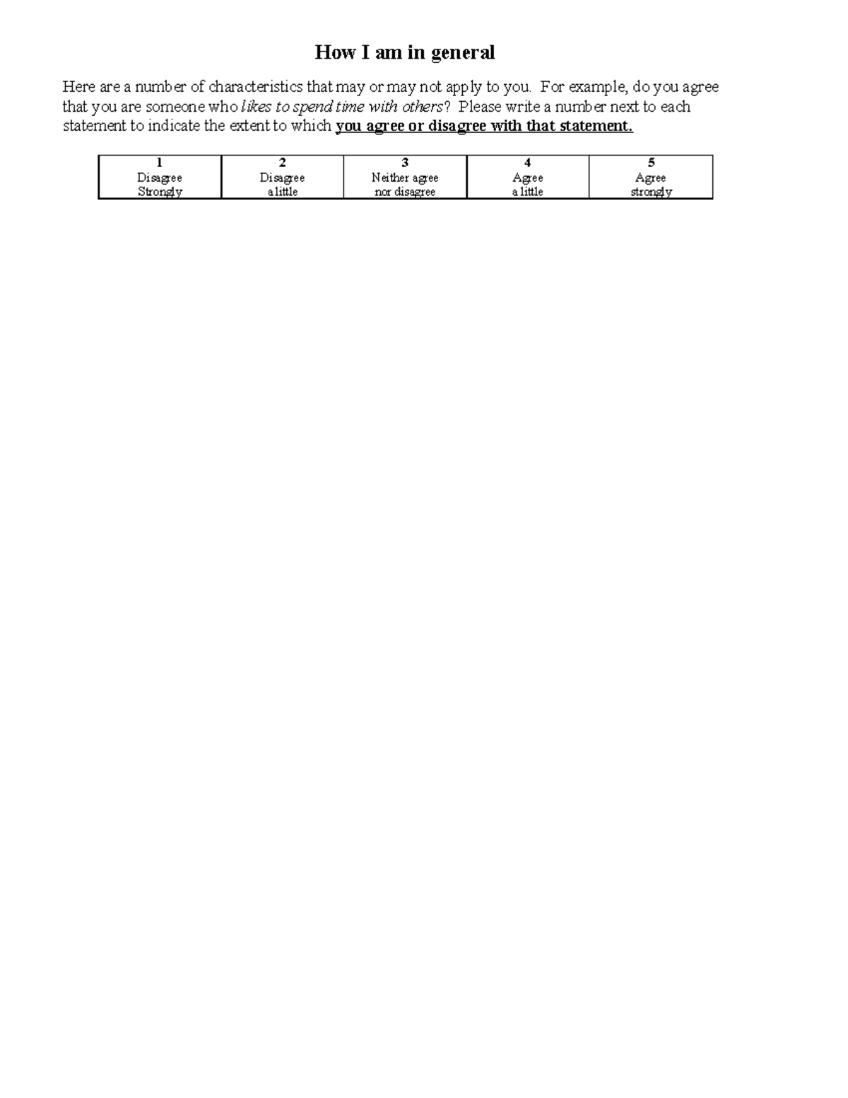 BFI - Lecture notes. - How I am in general Here are a number of ...