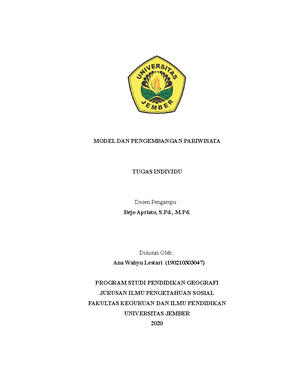 Booklet Wisata Kabupaten Jember Digital - BOOKLET WISATA Ir. H. HENDY ...
