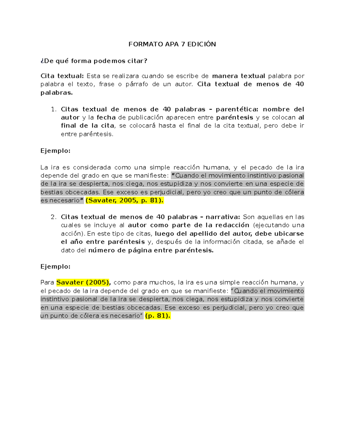 APA 7ma edición - todo - FORMATO APA 7 EDICIÓN ¿De qué forma podemos ...