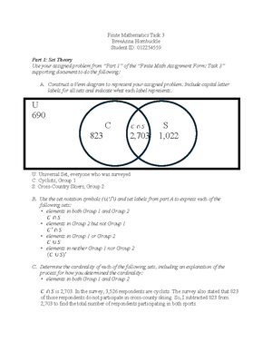 Task 3 Finite - General Information Lesson Title: Subtraction of ...