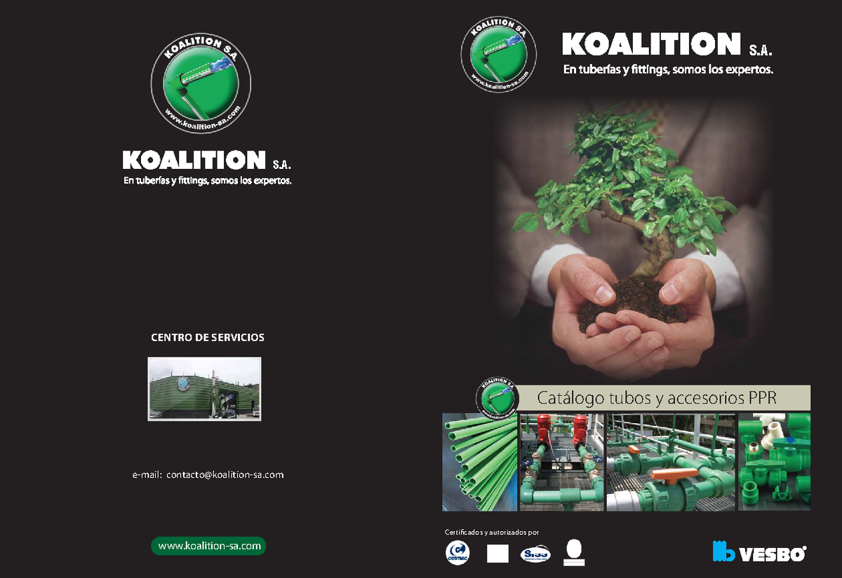 03 Catalogo-PPR - CATALOGO PPR - e-mail: contacto@koalition-sa Certi ...
