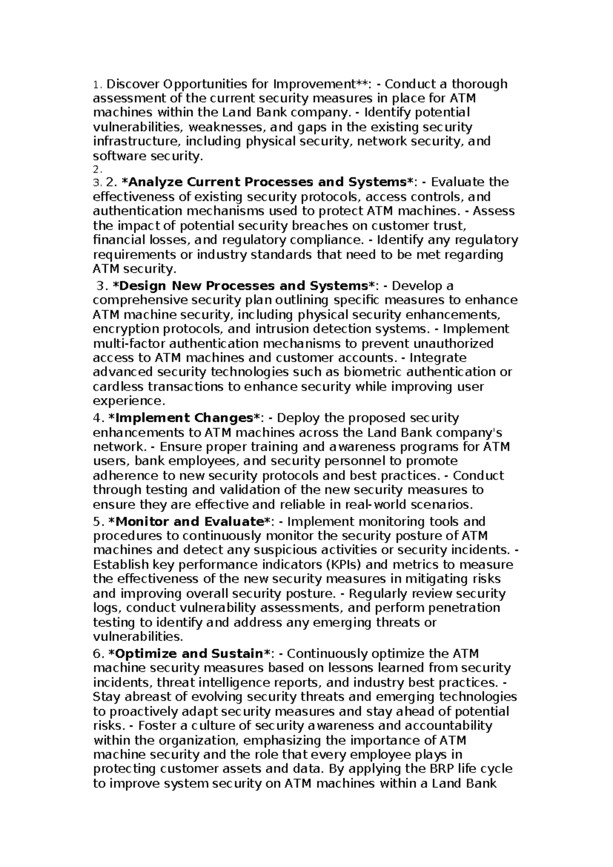 ERP RE- Engineering - process - Discover Opportunities for Improvement ...