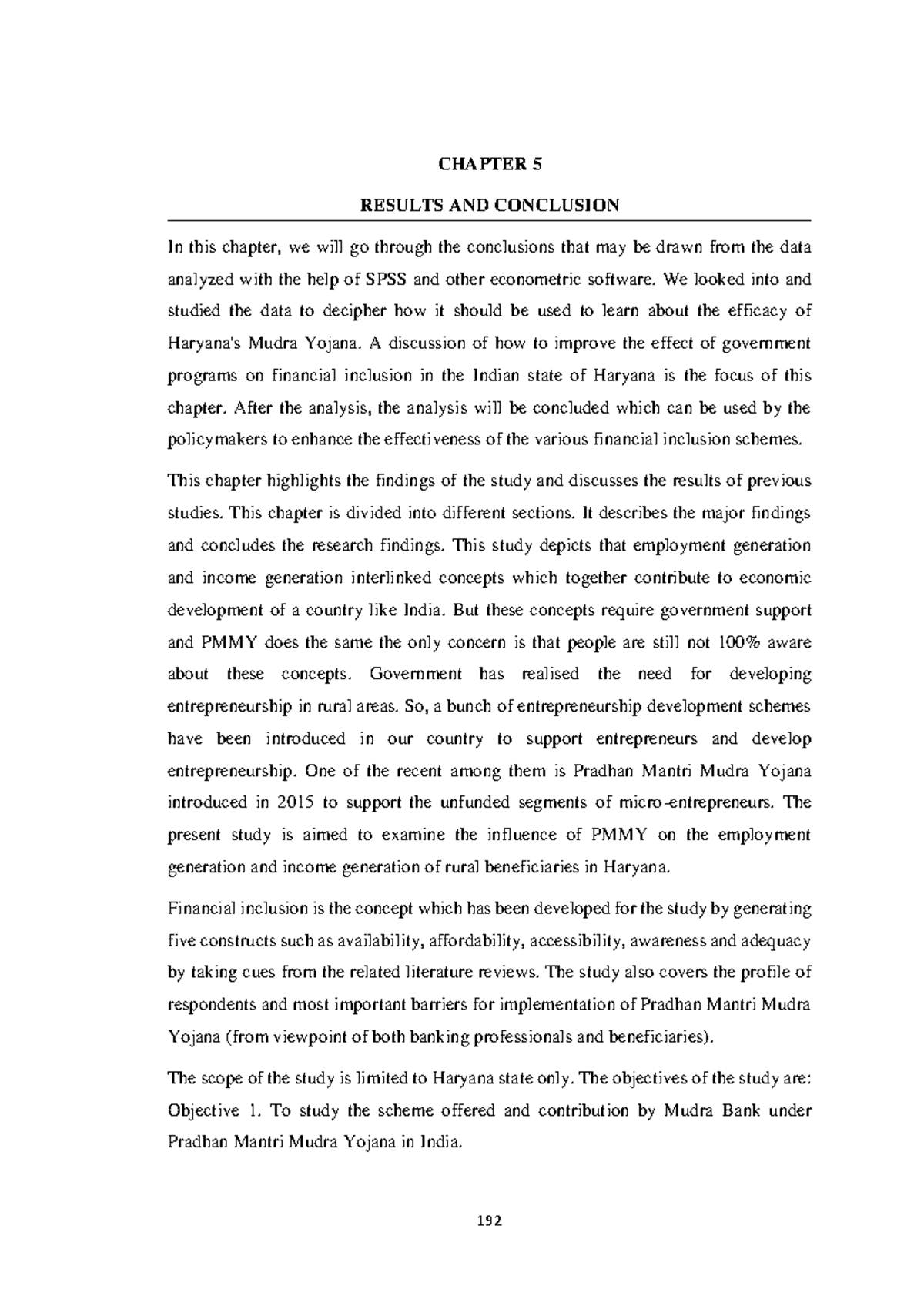 09 chapter 5 - thesis - CHAPTER 5 RESULTS AND CONCLUSION In this ...