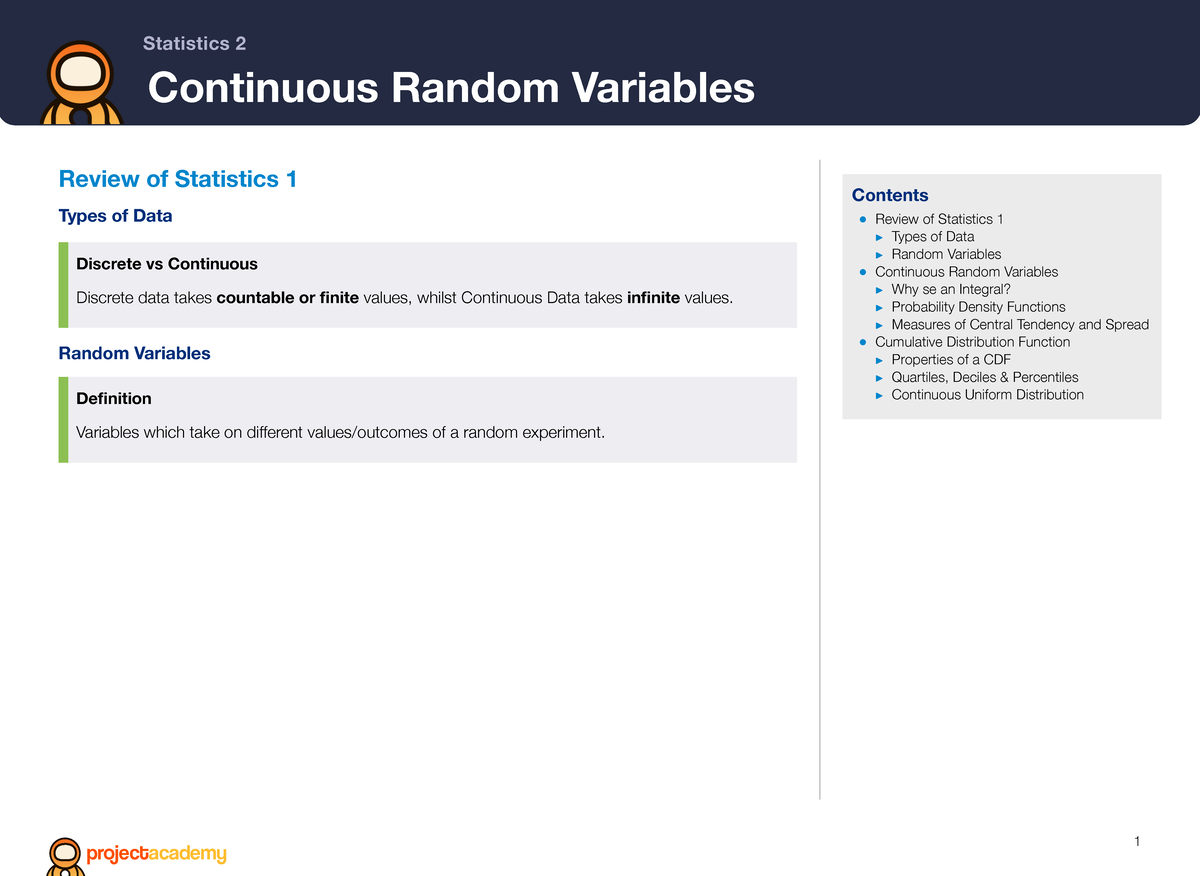 06 Continuous Random ...