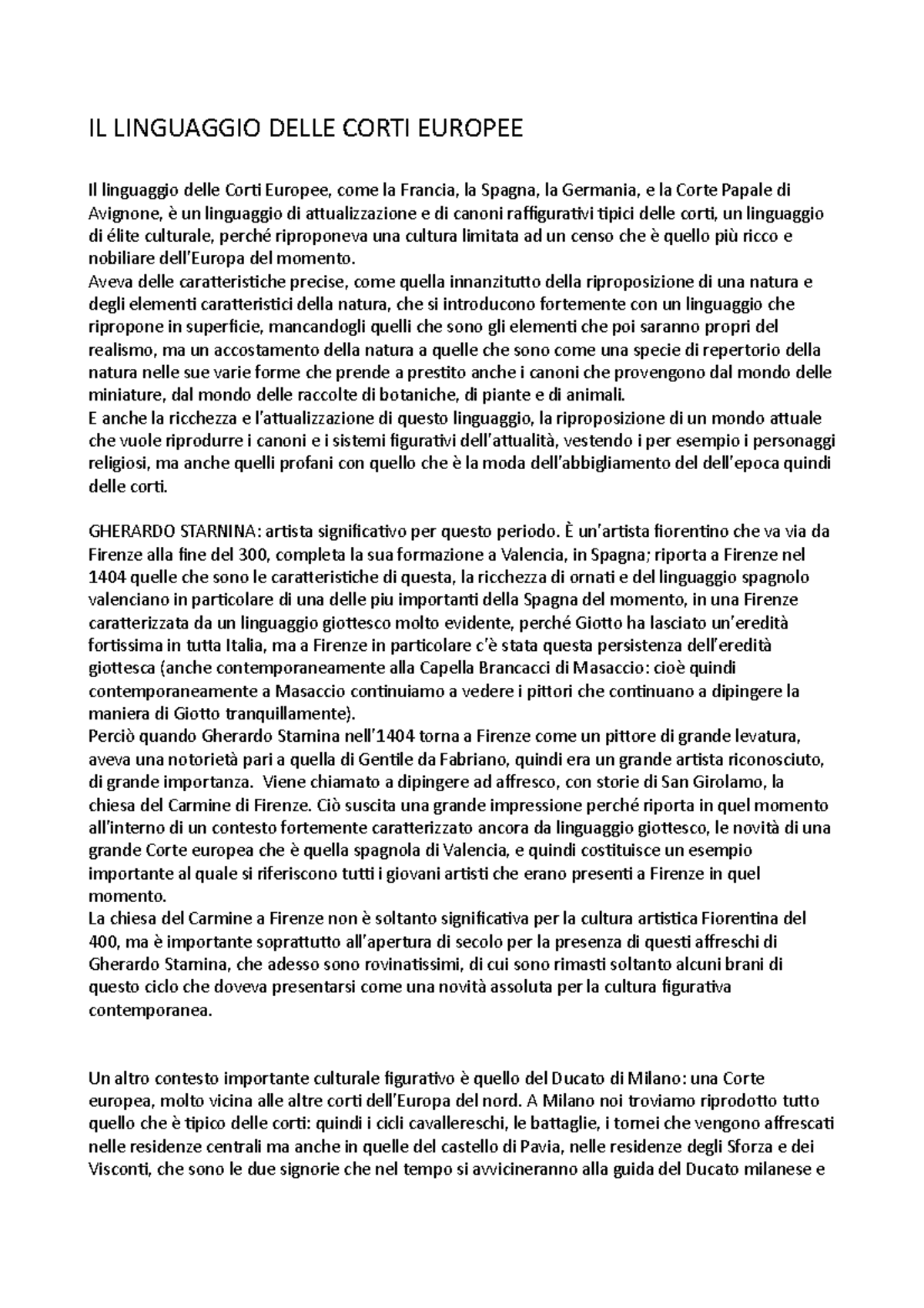 IL Linguaggio Delle Corti Europee - IL LINGUAGGIO DELLE CORTI EUROPEE Il linguaggio delle Corti ...