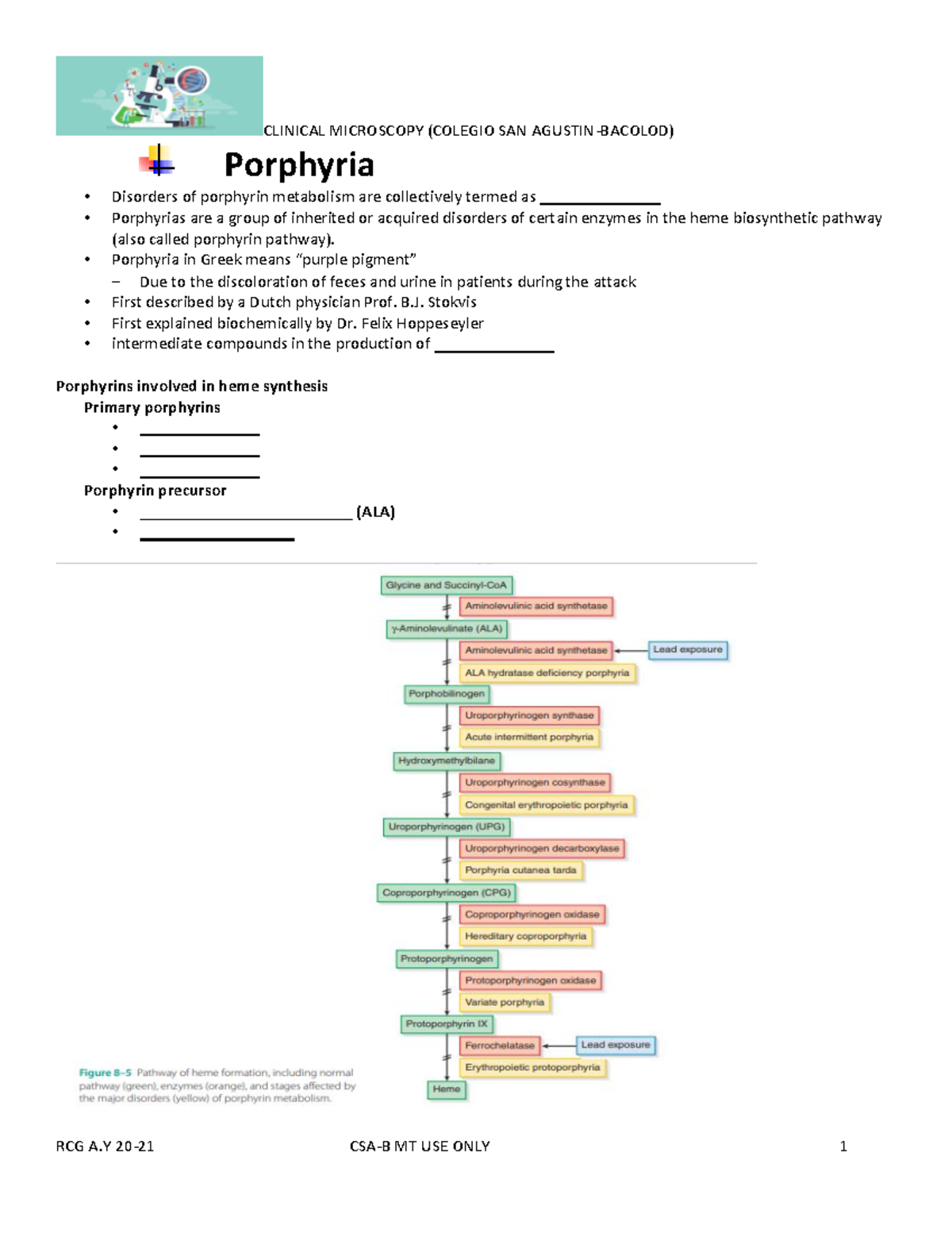 Urine Screening for Metabolic Disorders part 3 word notes pdf ...