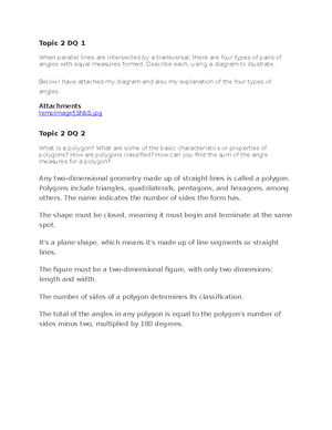 Lesson plan 1 MAT-151 - LESSON PLAN TEMPLATE Section 1: Planning Name ...