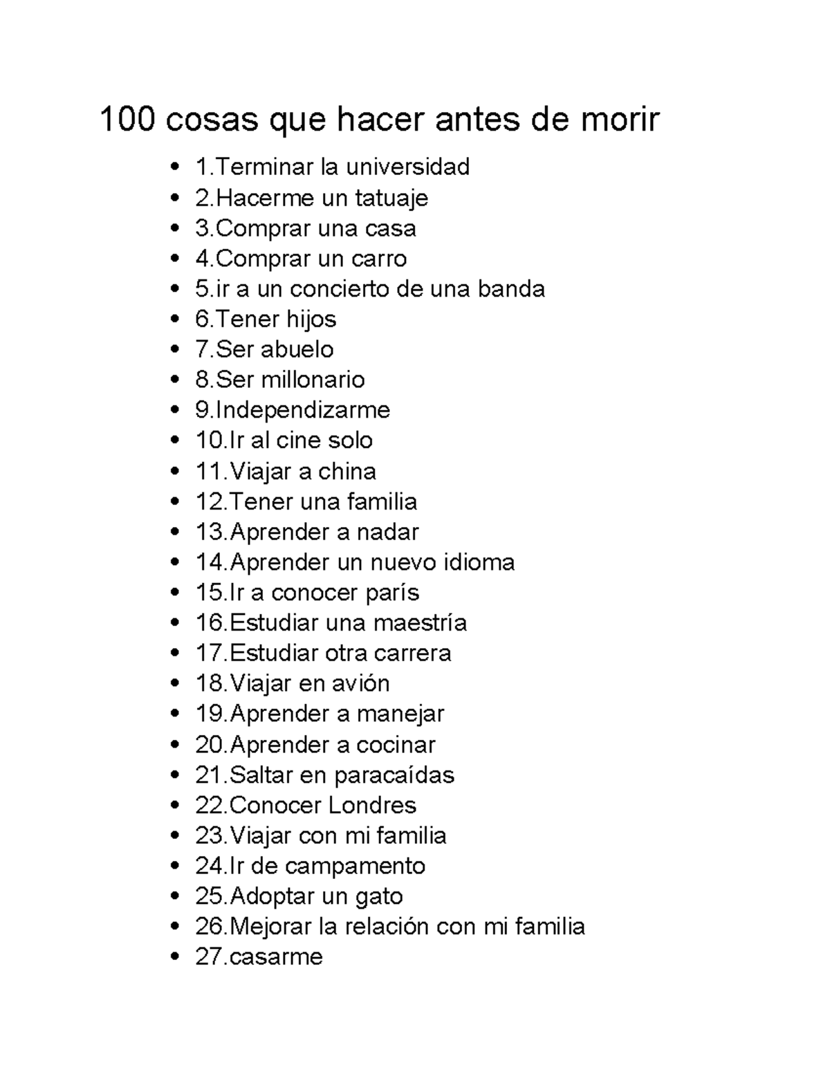 100 cosas que hacer antes de morir - Mejorar mi ortografía 44 un libro ...
