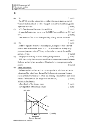 Sample 2 Eng - HKDSE Economics in Life Data-response Question © Aristo ...