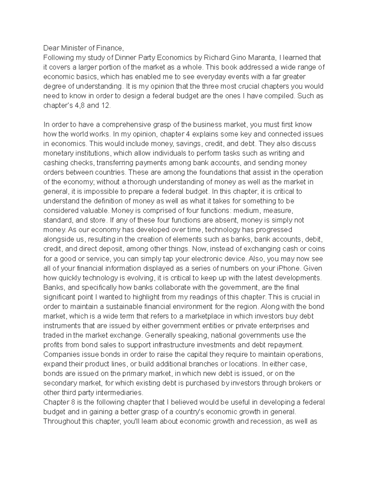 PEAR writing assignment - Econ1100 - U of G - Studocu