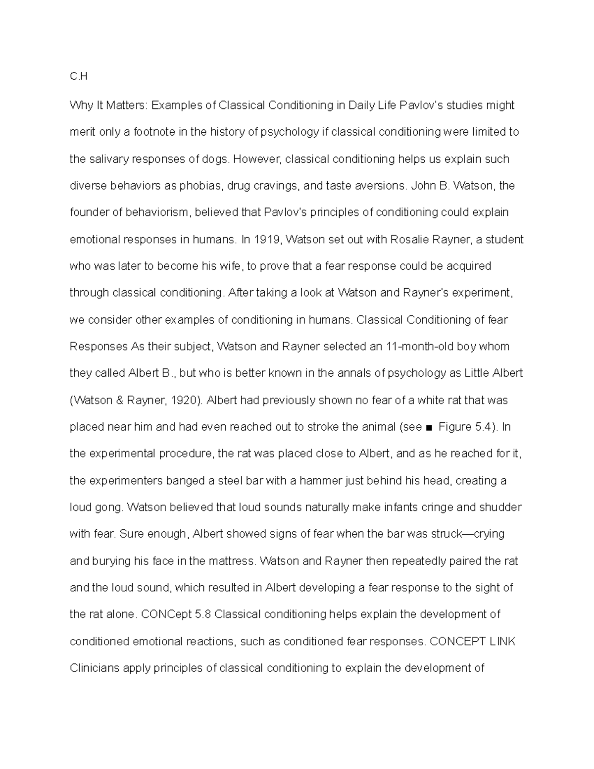 Concept 5 - Not Applicable - C Why It Matters: Examples of Classical ...