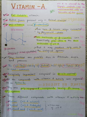 Wald's visual cycle - Subject- MBBS handwritten notes Written language ...