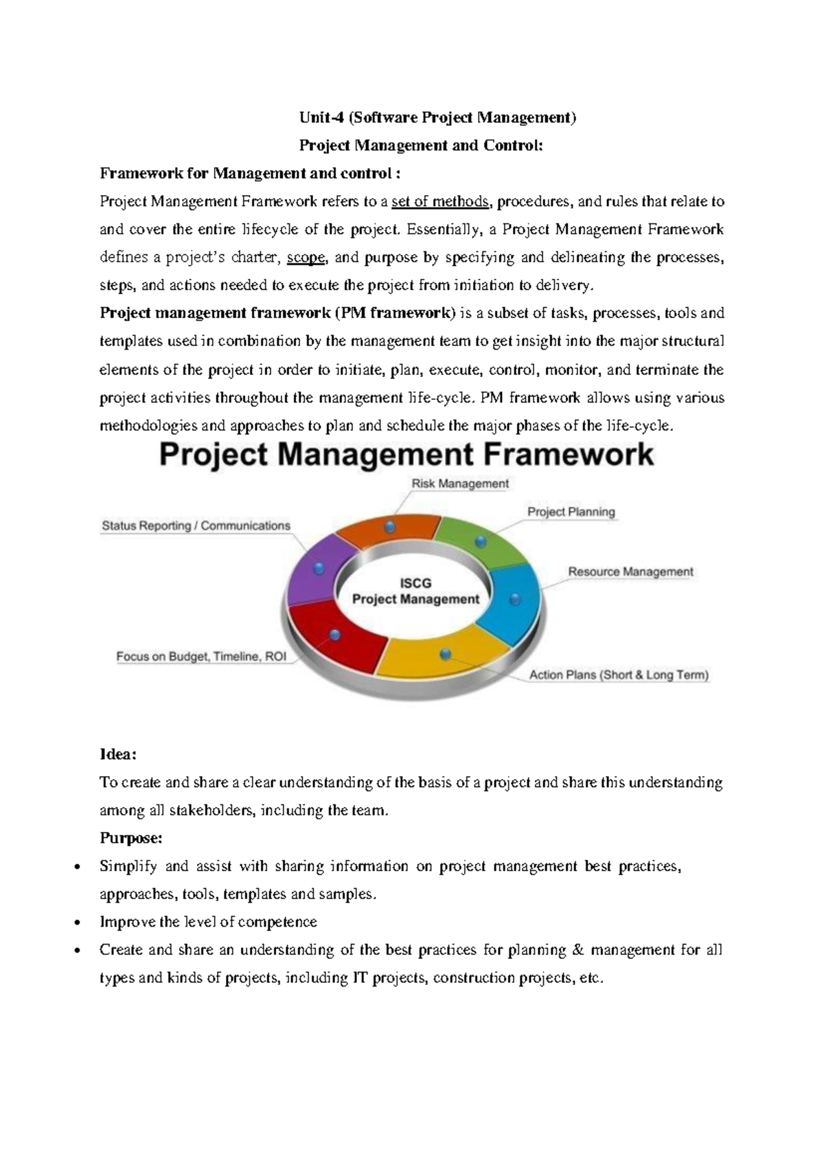 Unit-4 SPM - Hshbsns - Unit-4 (Software Project Management) Project ...