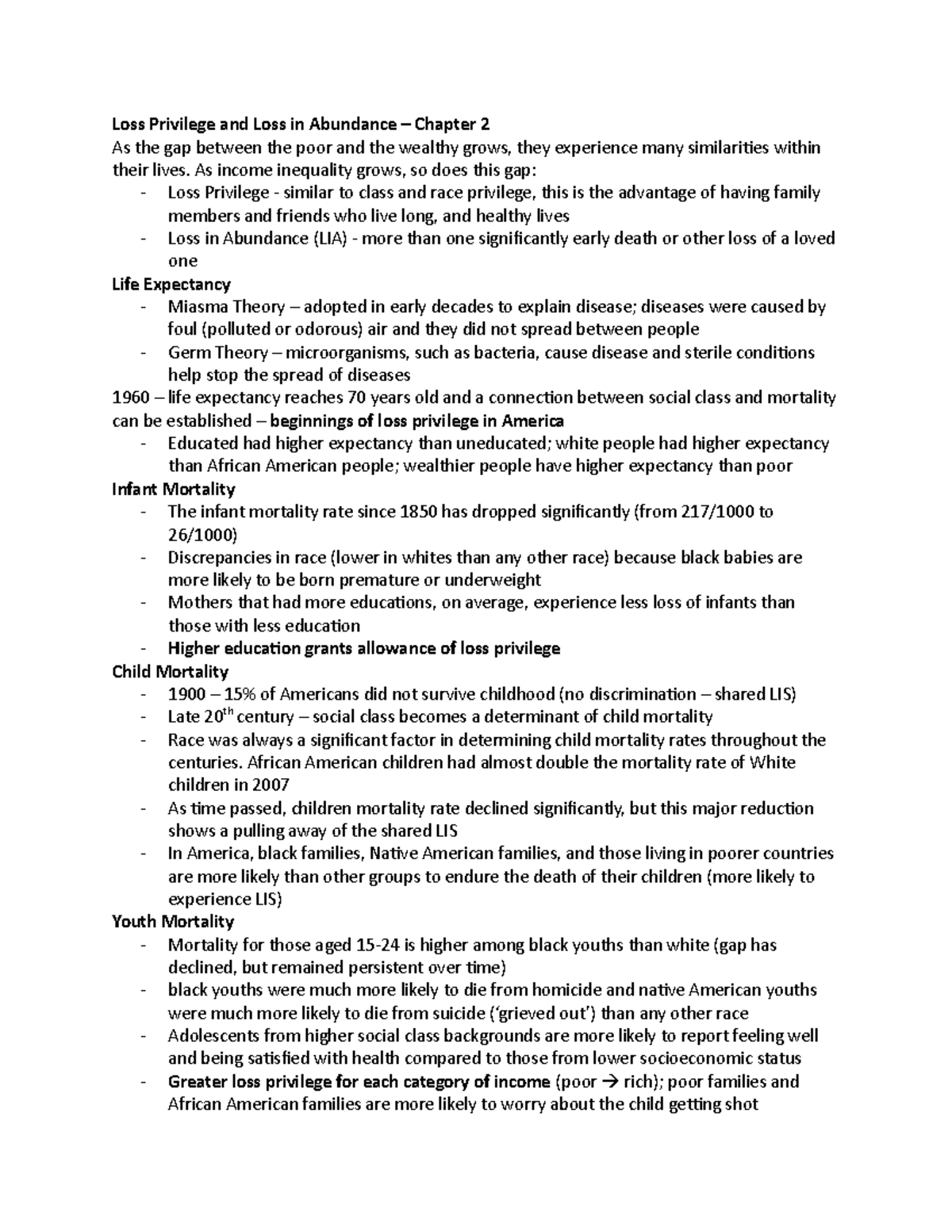 Loss Privilege and Loss in Abundance - As income inequality grows, so ...