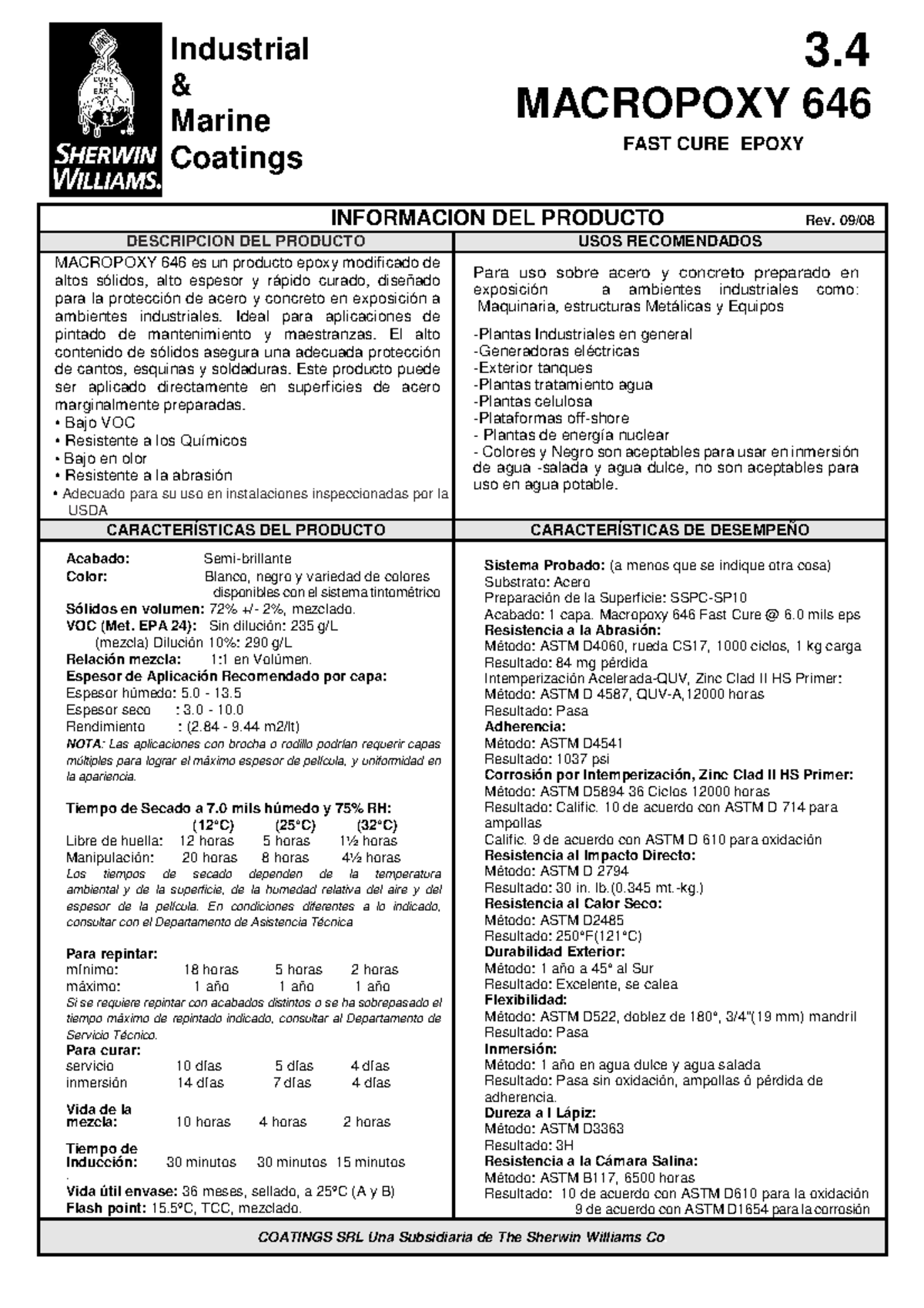 Macropoxy - pinturas anticorrosivas para pinturas - MACROPOXY 646 FAST ...