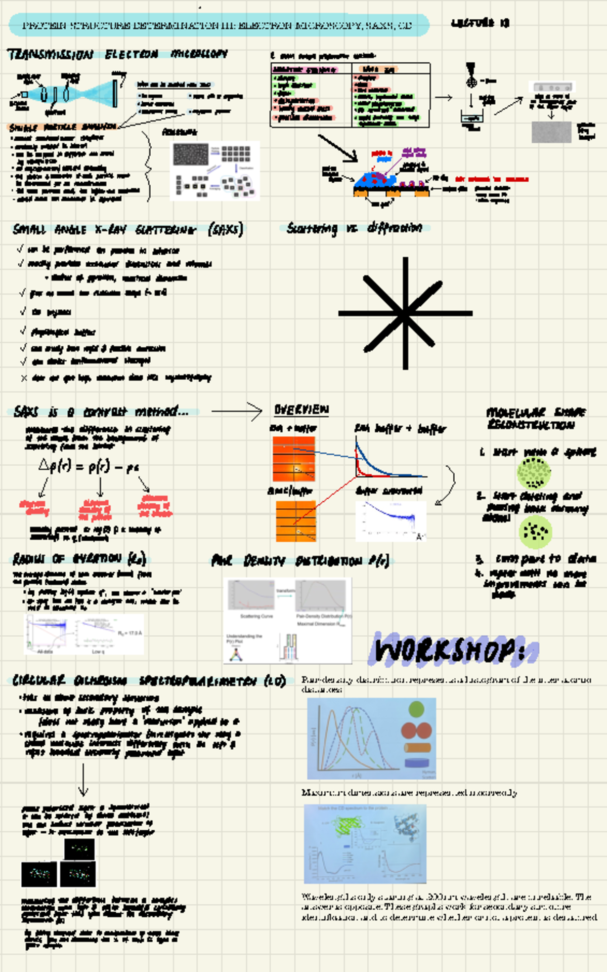 Lectures BIOC3002 - LECTURE NOTES ON PROTEIN STRUCTURE DETERMINATION ...