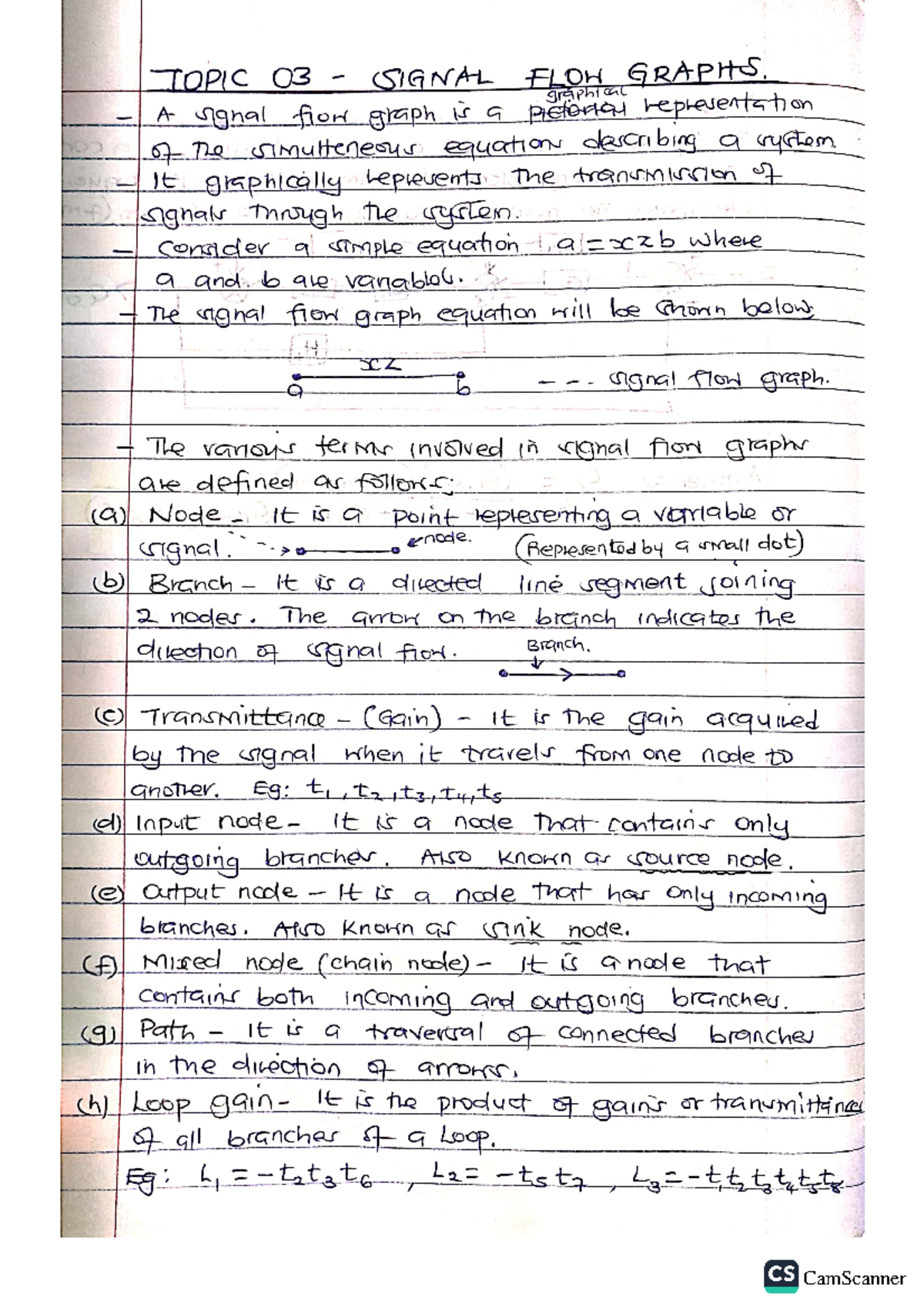Control systems Topic 03- Signal Flow graphs - Aeronautical Engineering ...
