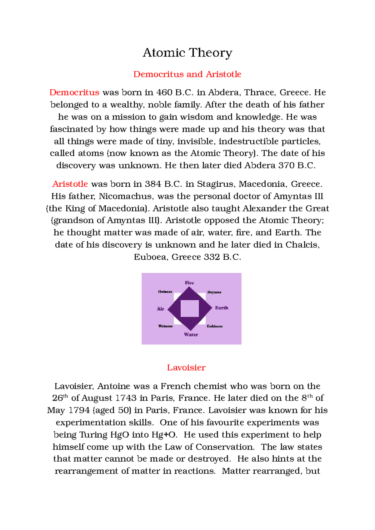 Atomic Theory - PHYS303 - MQ - Studocu