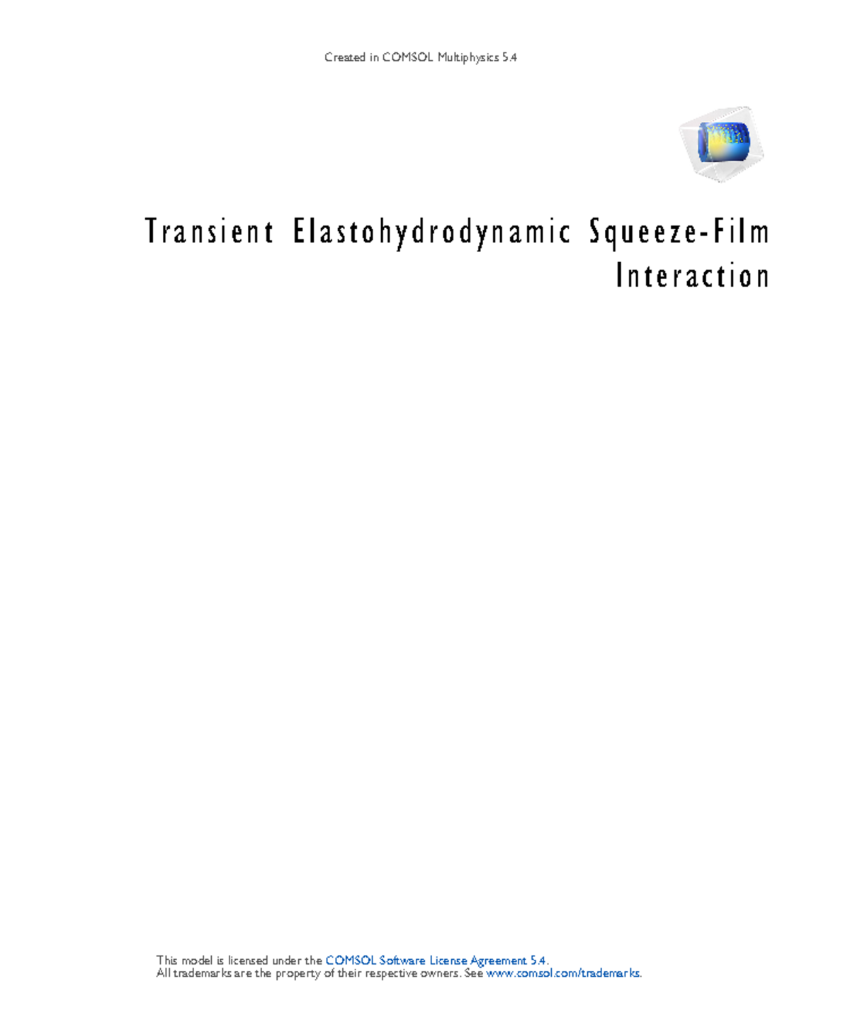 Finite Elements Analysis Tutorial Composite Materials Thermal Barrier Models Elasto Hydrodynamic