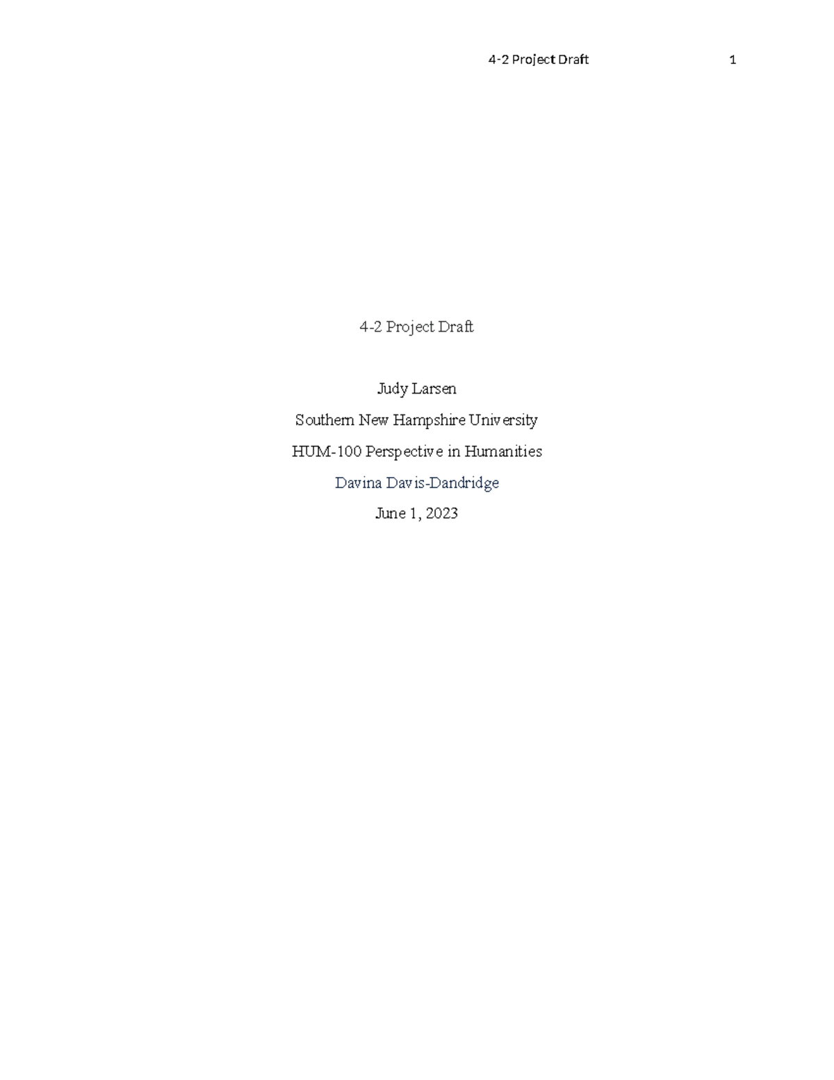 4-2 Project Draft - Creative expression has the power to evoke emotions ...