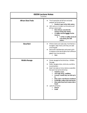 10/20 and 10/25 Notes: Civil Rights Movement - 10/20 + 10/25 Lecture ...