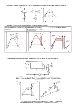 Elektroenergetyka - Zajęcia 1 - wstęp - ELEKTROENERGETYKA OBIEG RANKINE ...