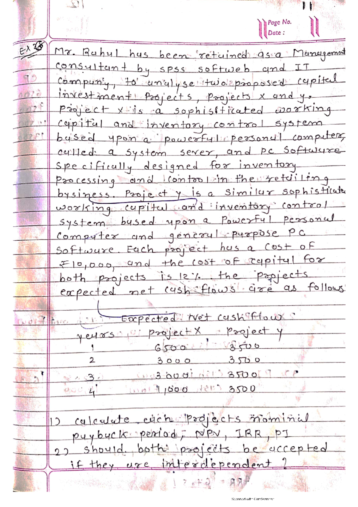 CF sums - MBA - Masters in Business Administration - Studocu