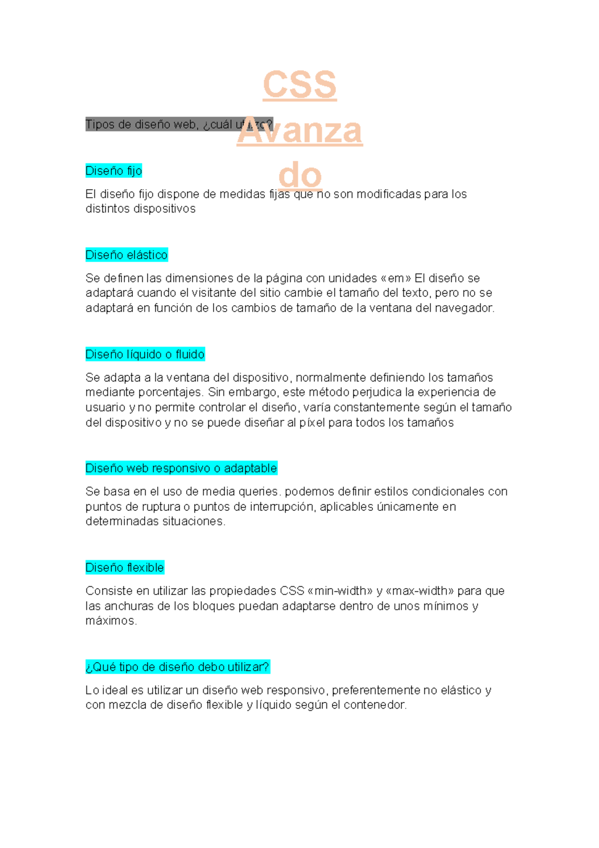 CSS Avanzado - CSS ya no sólo se encarga de ayudarnos a hacer páginas ...