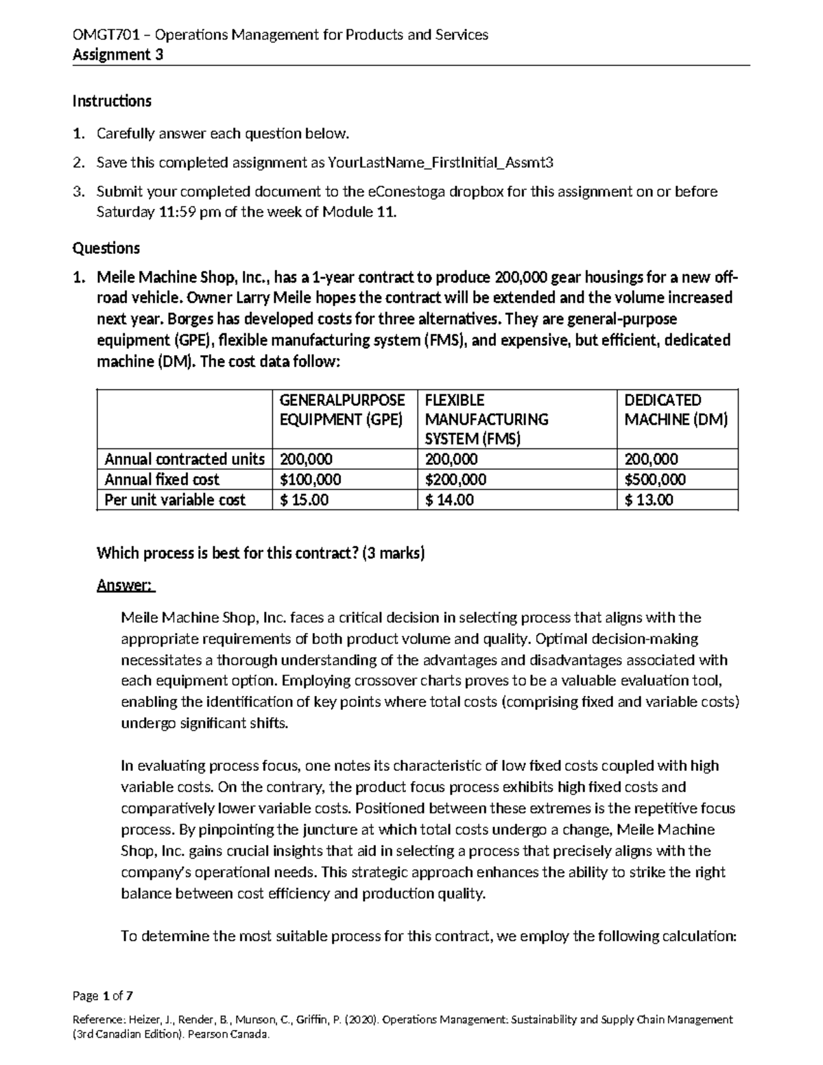 Assigment 3 - Assignment 3 - Assignment 3 Instructions 1. Carefully ...