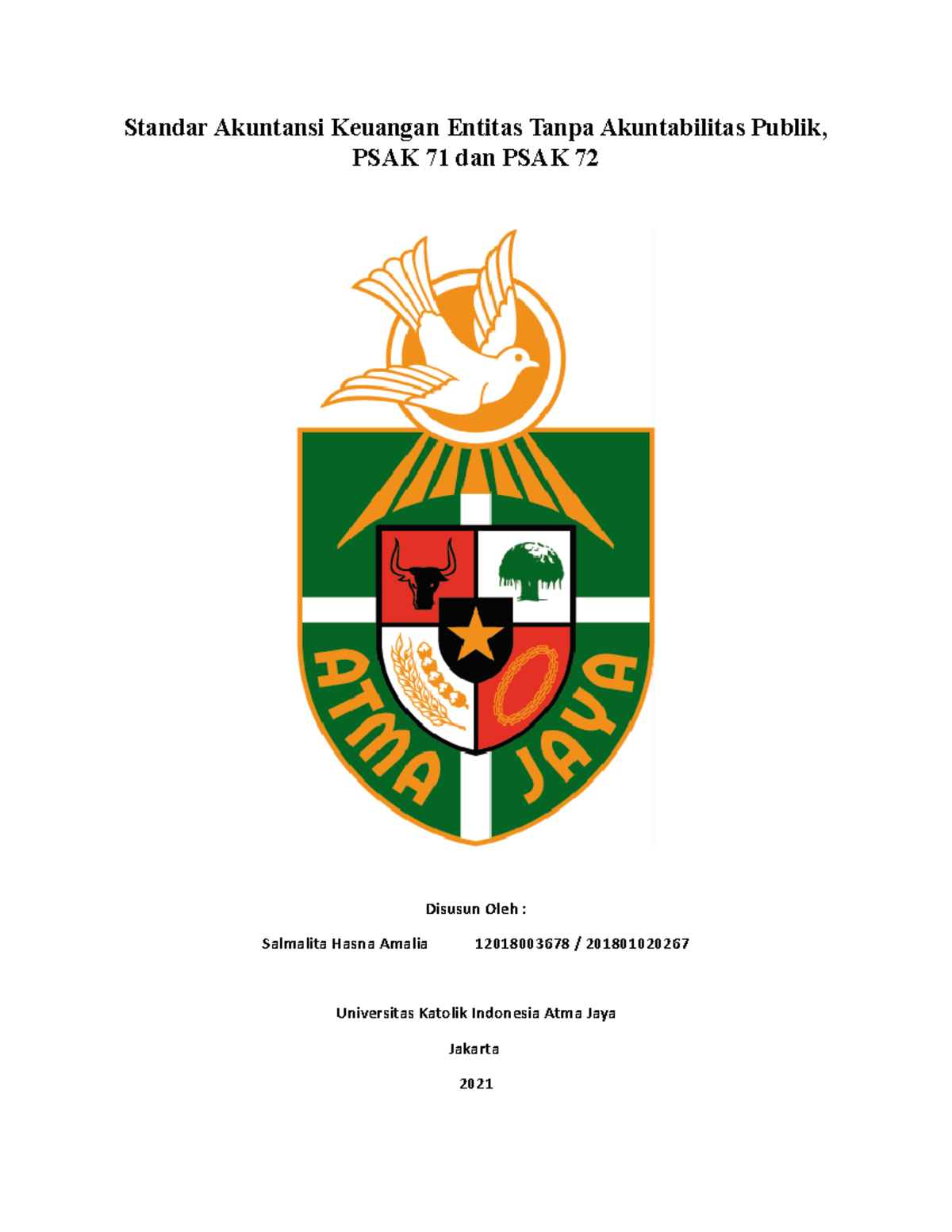 KAPITA SELEKTA PSAK 72 dan PSAK 73 dan SAK - Standar Akuntansi Keuangan ...