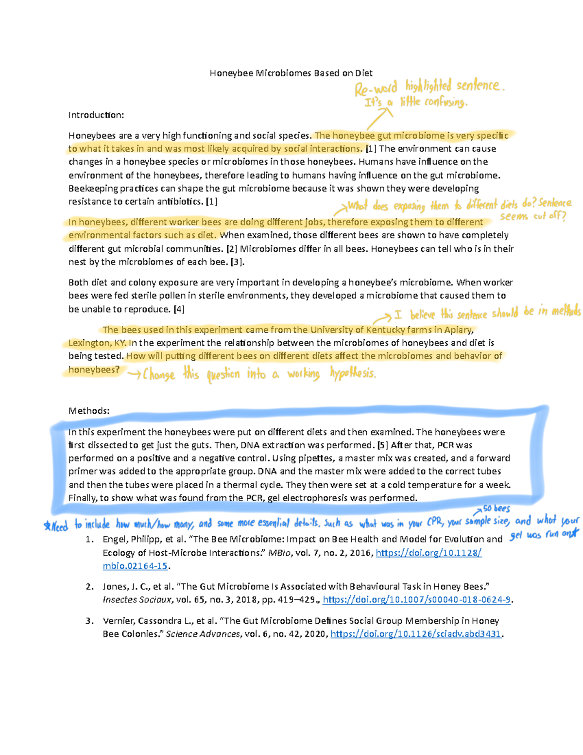 Shoults, Michaela- Introduction,Methods copy copy 2 - Honeybee ...
