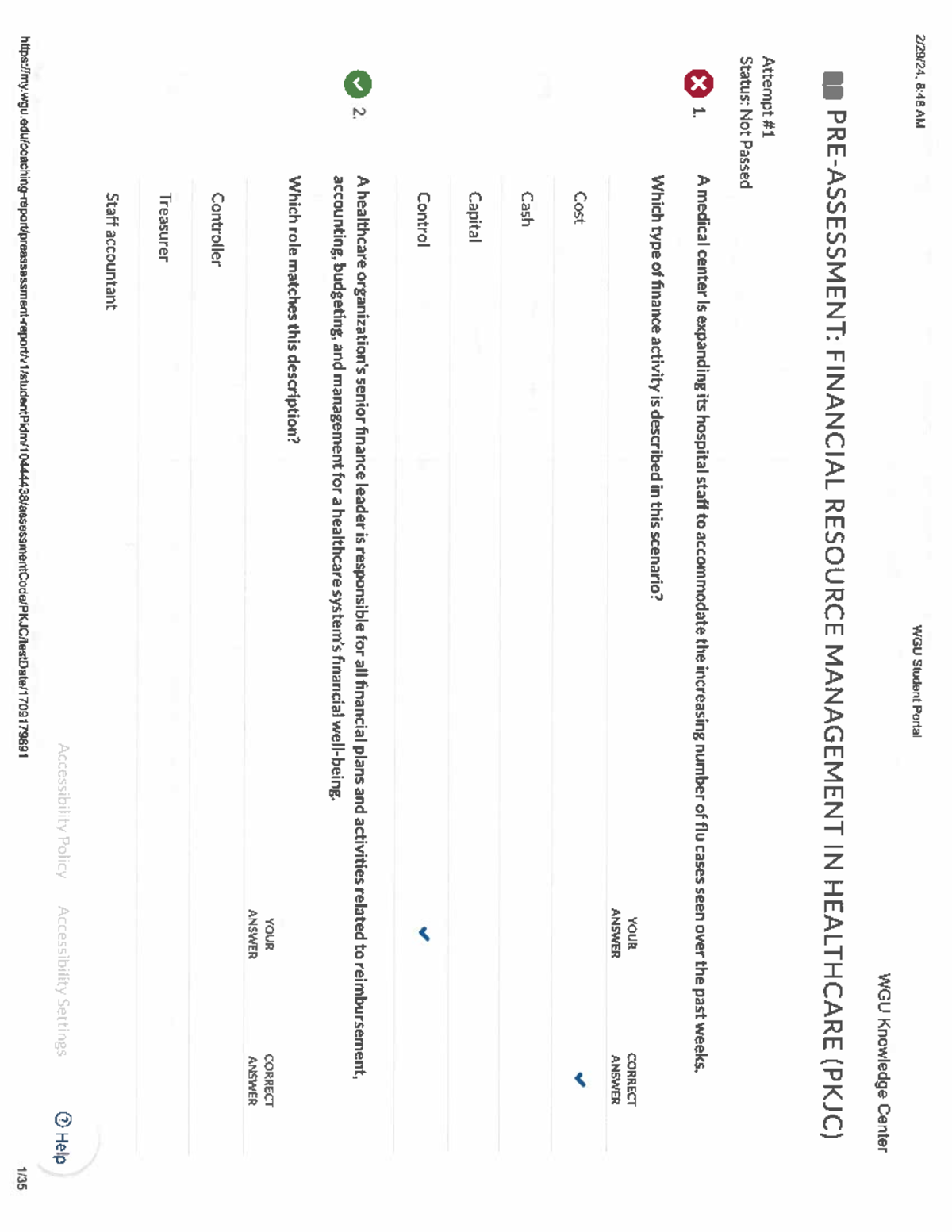 C428. Preassesment - Pre-Assessment: Financial Resource Management in ...