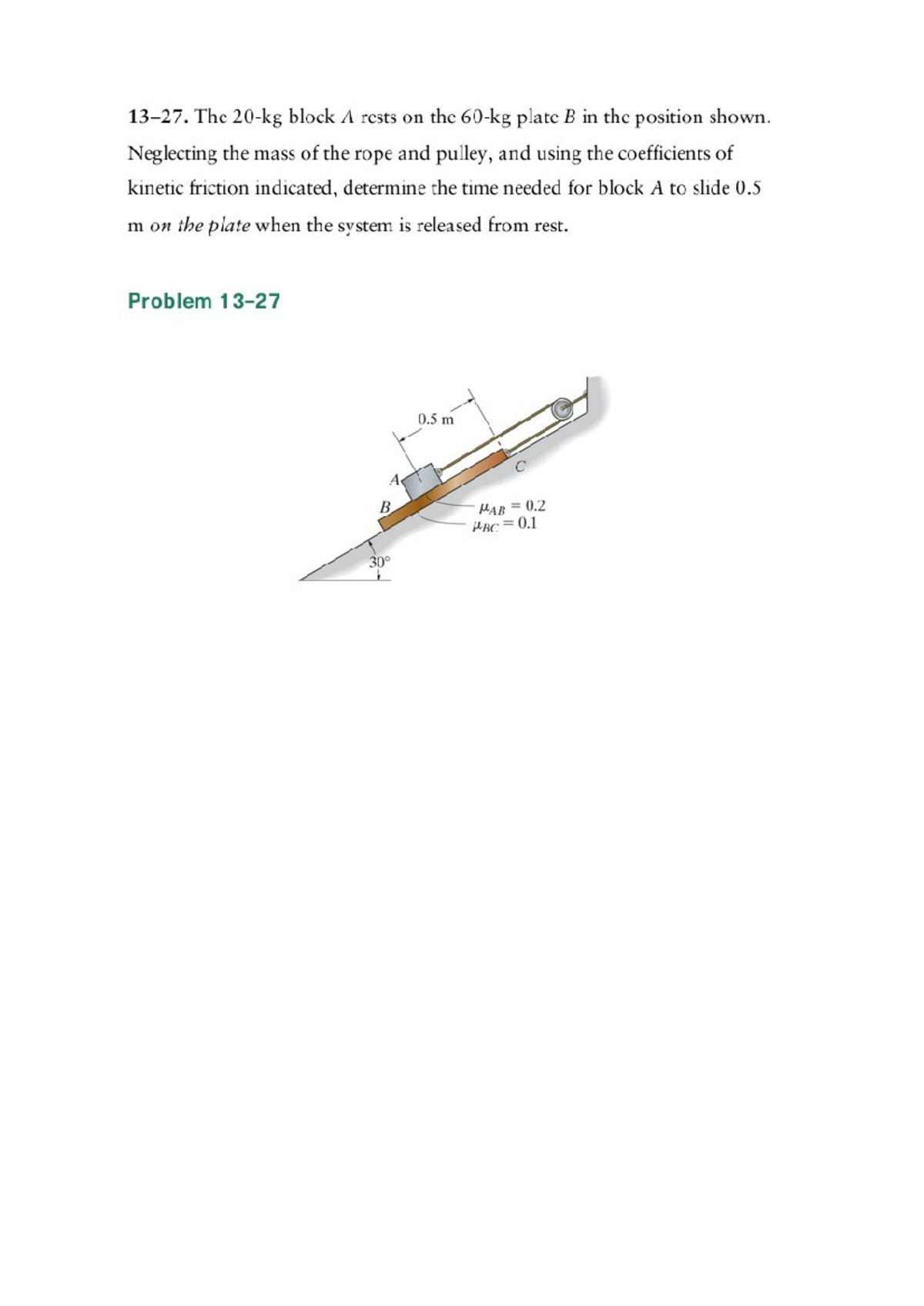 13-27-problem - Tutorial question - PHYS 170 - Studocu