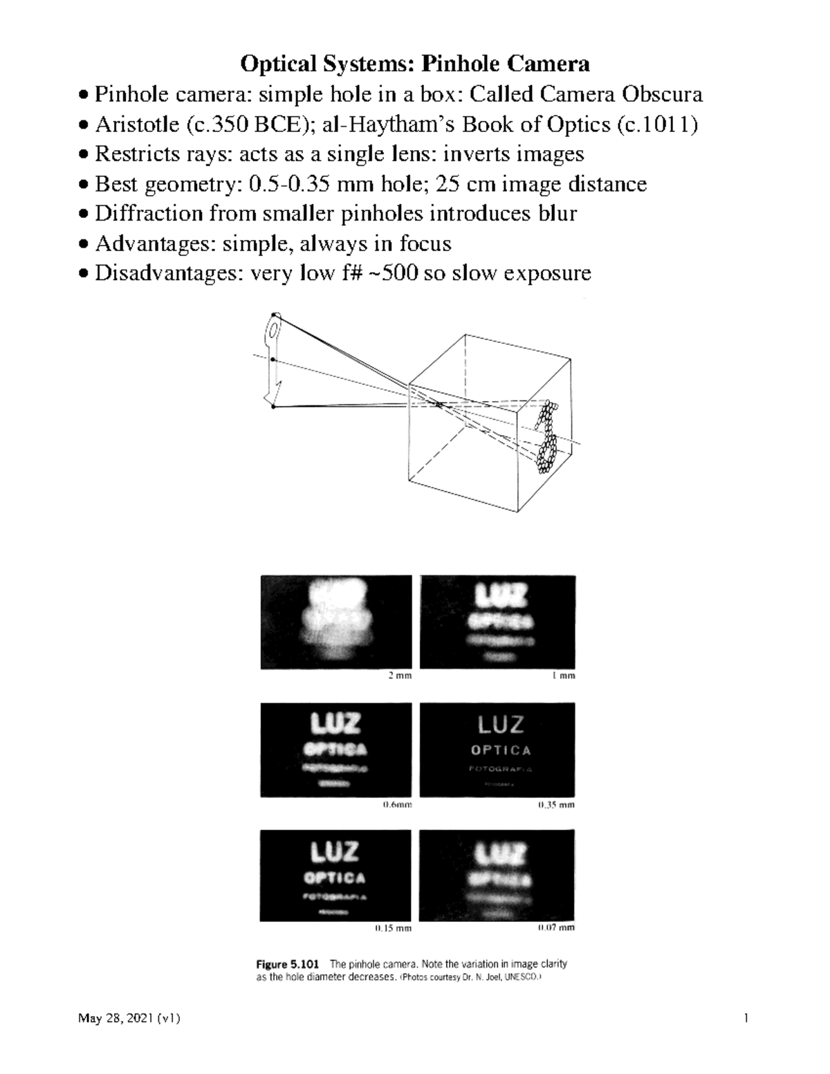 E894l5w - Microscopes and telescopes, aberrations - Optical Systems ...