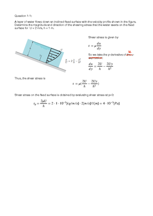 Open Channel-Uniform Flow - Open Channel Flow: Uniform Flow Outline Open channel flow basics ...