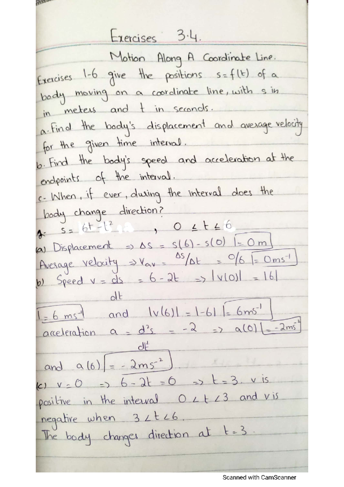 Calculus 3 - Helps you in making assignments - Bsc. mechanical ...