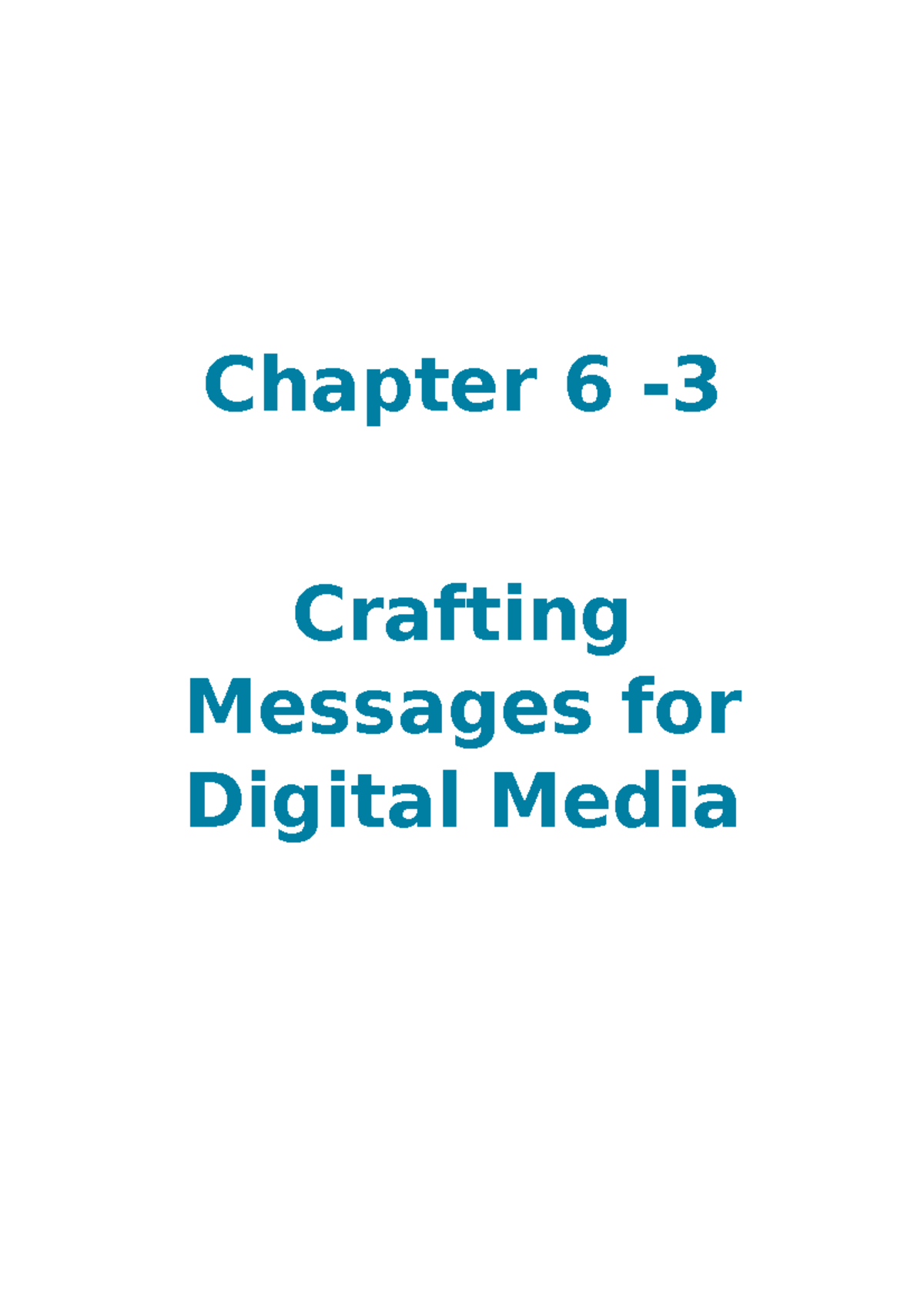 lecture 3-Chapter 6 - 3, COMM-1103-NE4 - Intro to Business/Tech C - COMM 1103 - BCIT - Studocu