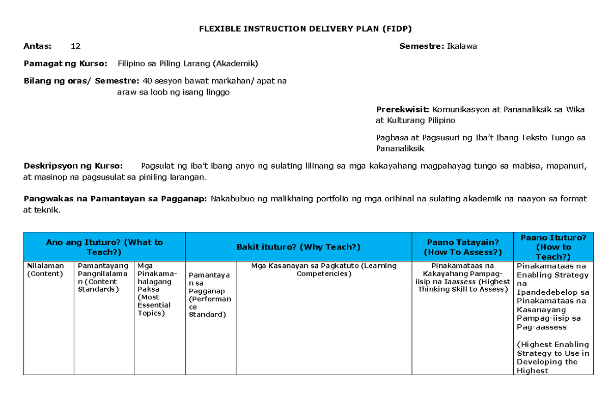 Final-fidp-peac-filipino-sa-piling-larang compress - FLEXIBLE ...