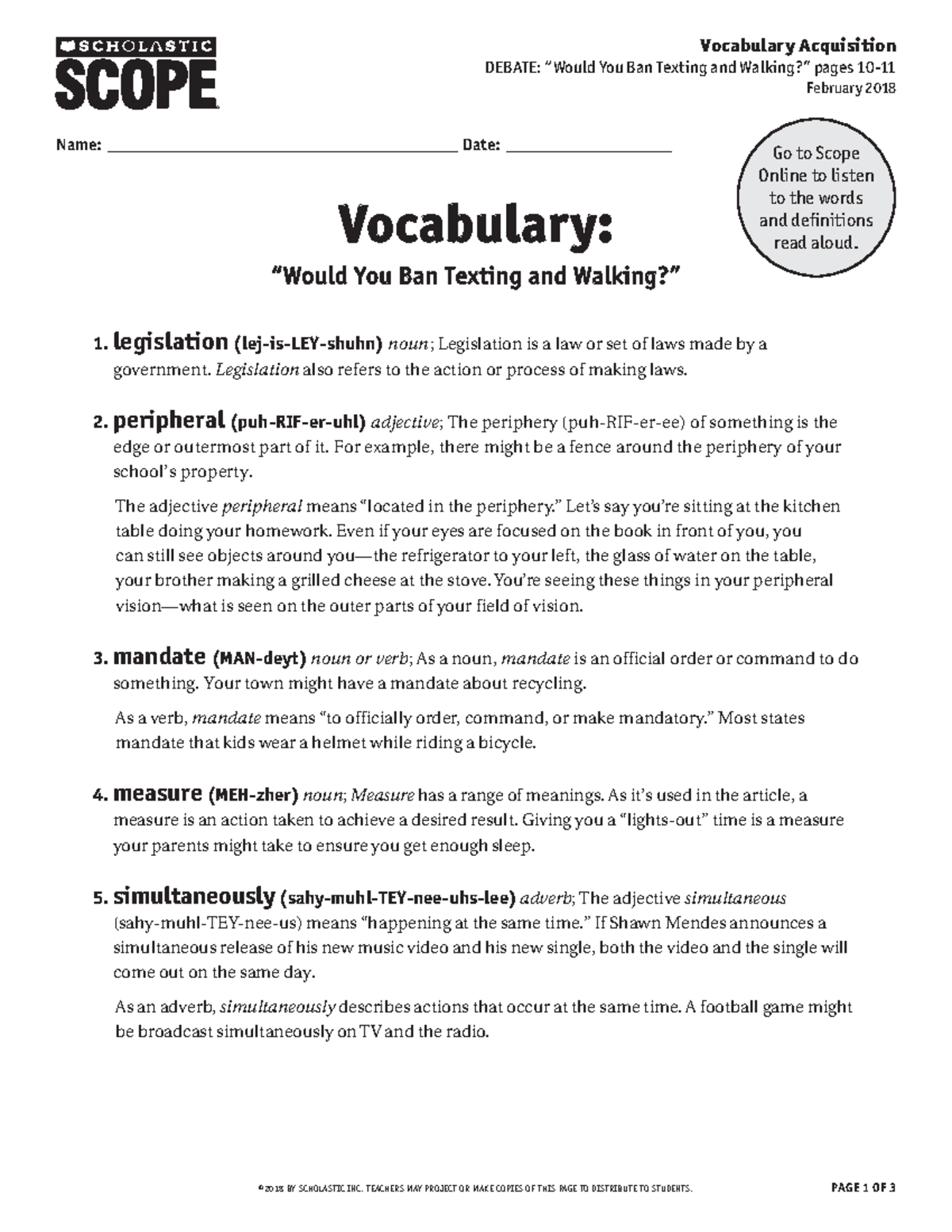 Cami Salazar Correa - Scope-02011 8-Debate-Vocabulary - Vocabulary ...