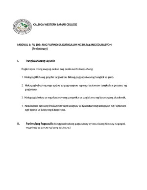 FILIPINO 10 LESSON PLAN - DETAILED LESSON PLAN (DLP) FORMAT DLP Blg.: 16 Assignatura: FILIPINO ...